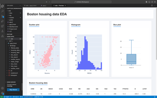 Genie Framework - Productive Web Development With Julia